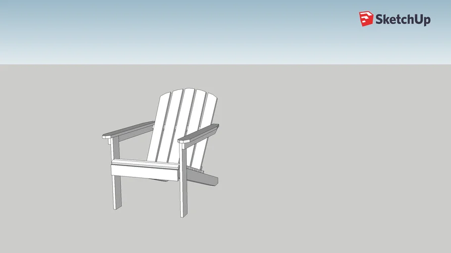 Adirondack Chair | 3D Warehouse