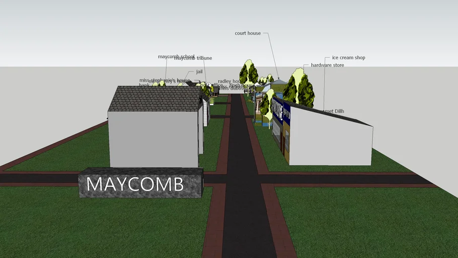 3d model of to kill a mockingbird 2 | 3D Warehouse