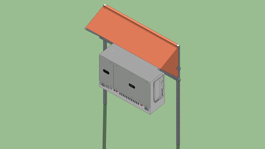 Inverter Canopy for Sungrow | 3D Warehouse