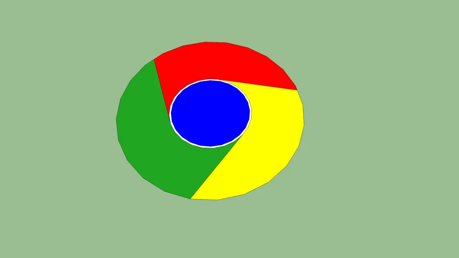 Google Chrome Logo | 3D Warehouse