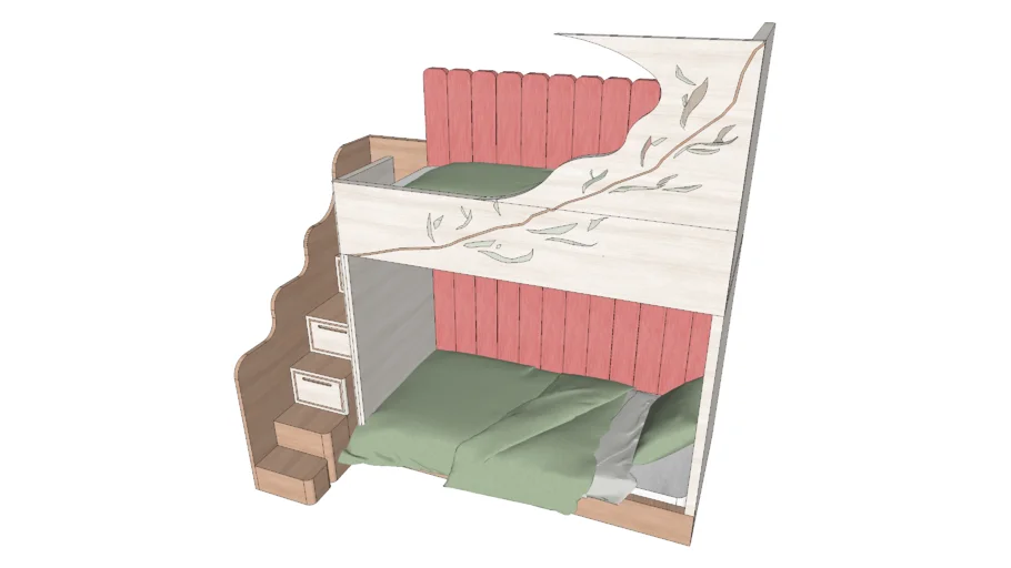 Bunk Bed | 3D Warehouse