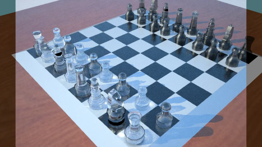Transparent Chess Game | 3D Warehouse