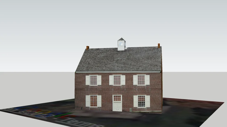 York Colonial Courthouse | 3D Warehouse