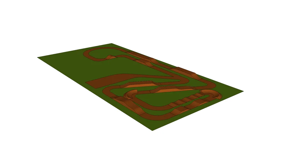 motocross track 1 | 3D Warehouse