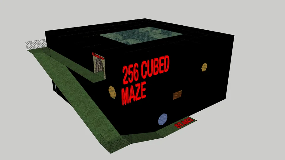 256 CUBED WALKTHROUGH MAZE | 3D Warehouse