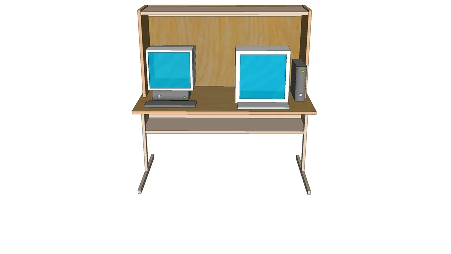 Computer Table 2 | 3D Warehouse
