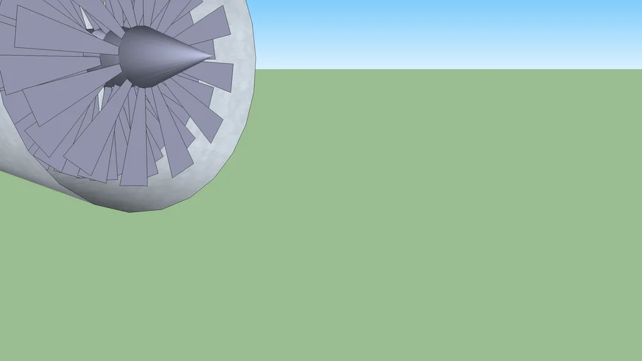 aircraft engine | 3D Warehouse