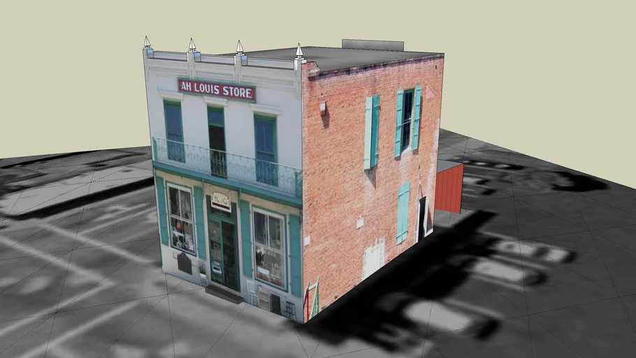 Ah Louis Store | 3D Warehouse