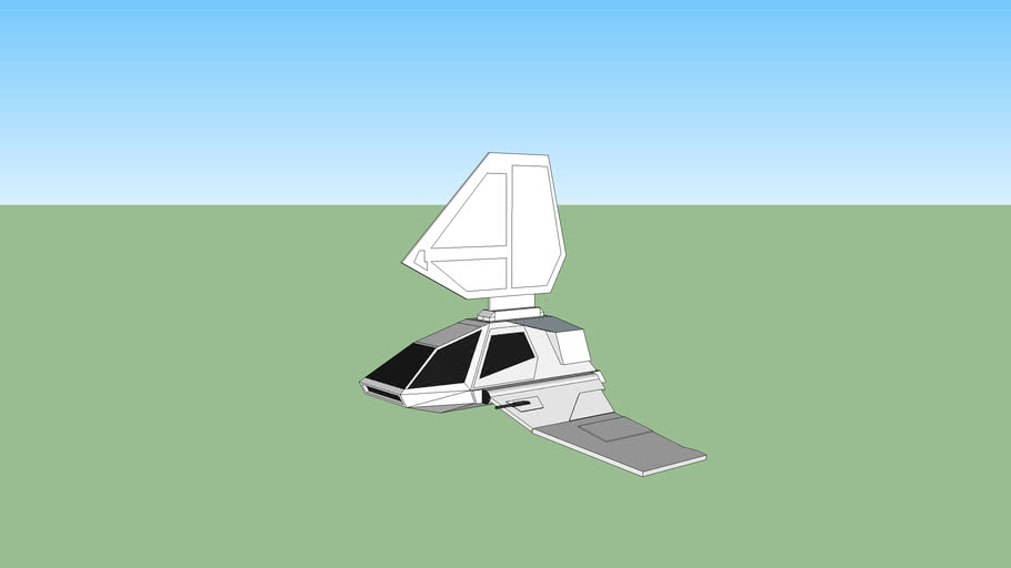 Star Wars Mini-Rig 'Mini-Me' Lambda shuttlepod | 3D Warehouse