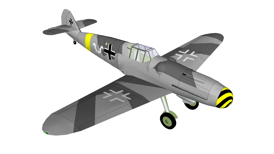 Me-109G 6 | 3D Warehouse
