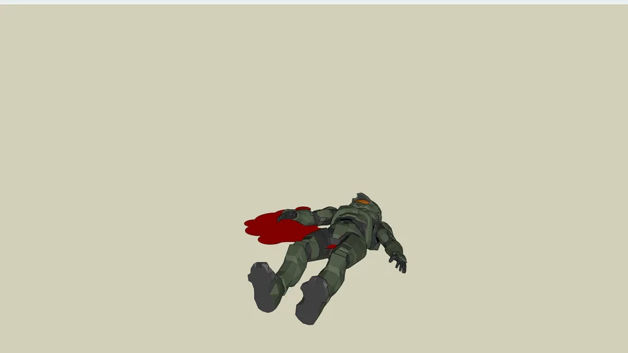 dead spartan | 3D Warehouse