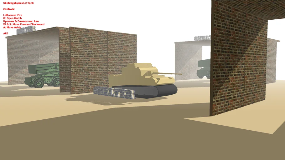 Tank Game Sketchyphysics 3.2 | 3D Warehouse