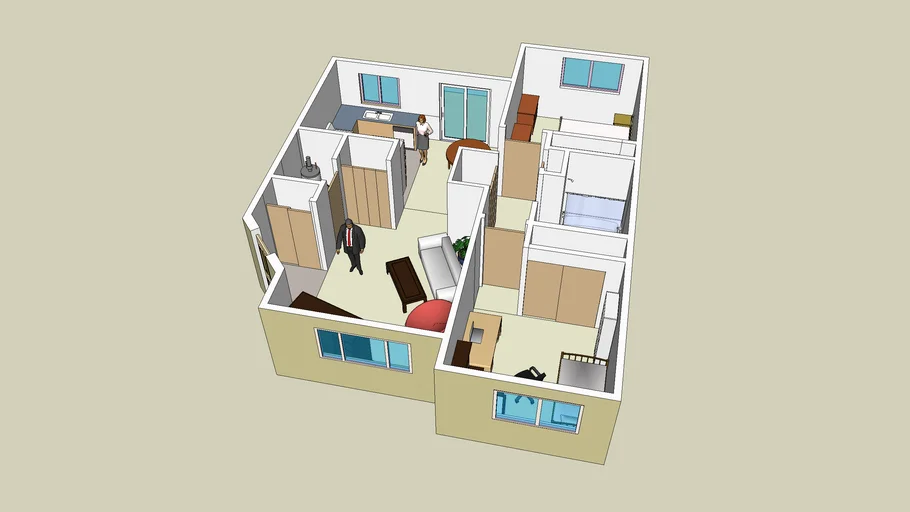 Edgemont apt B8 | 3D Warehouse