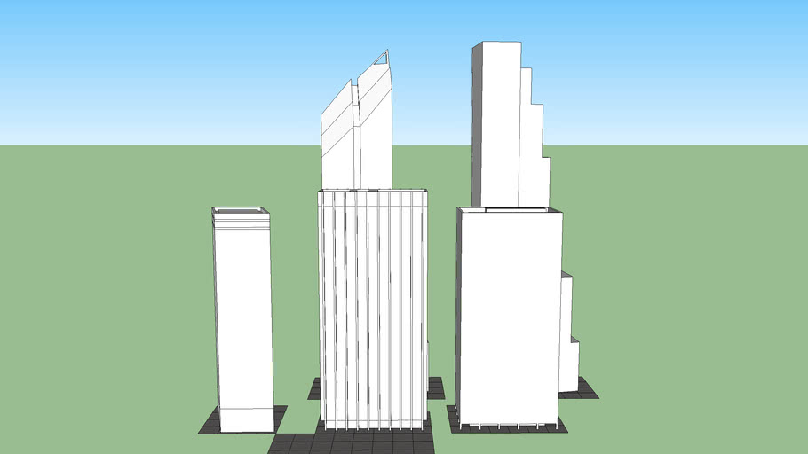 Alpha Cube World -- New York City Landmarks Part 3 | 3D Warehouse
