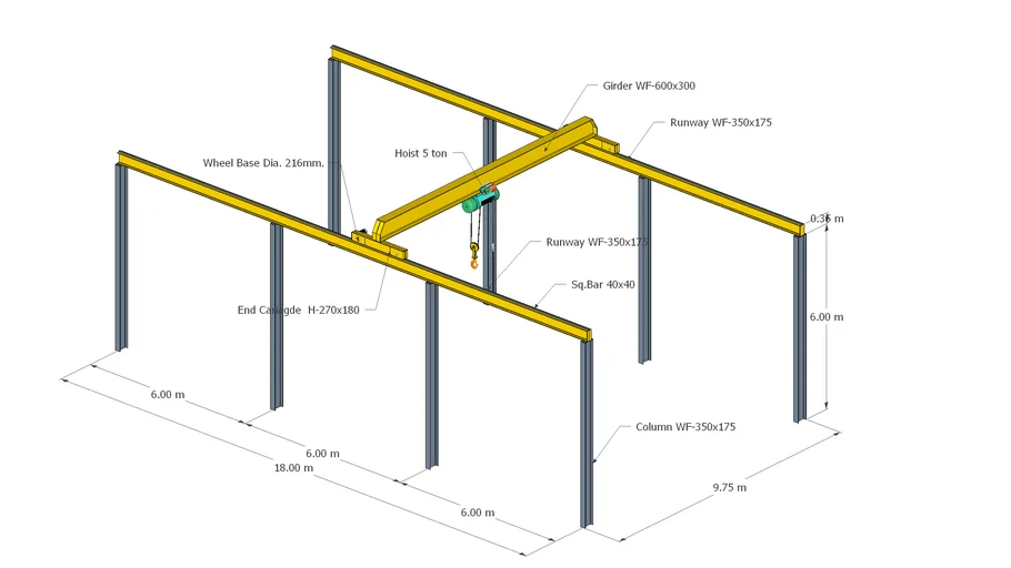 SIRICHAI CRANT 5T | 3D Warehouse