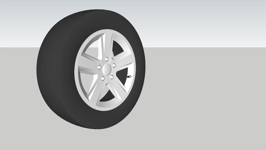 Detailed Dodge Ram Sport Rim | 3D Warehouse