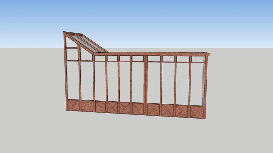 Veranda Projet des Roux | 3D Warehouse