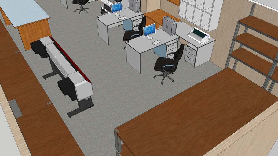 Production Area | 3D Warehouse