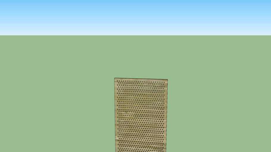 Akustik Ahşap Panel | 3D Warehouse