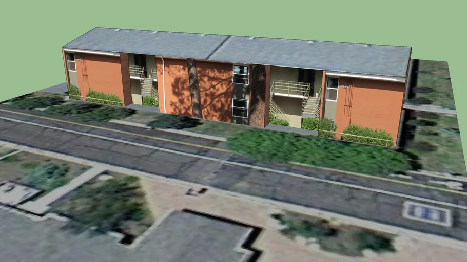 Campus Heights Apartments #4 | 3D Warehouse