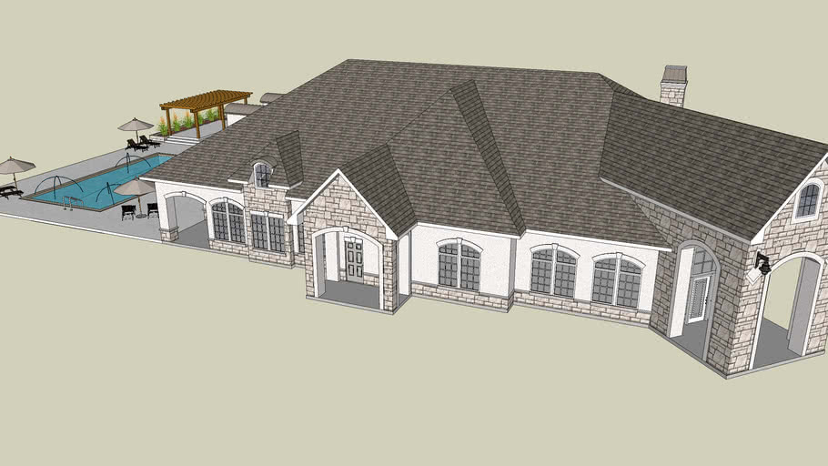 Pointe apartment Clubhouse | 3D Warehouse