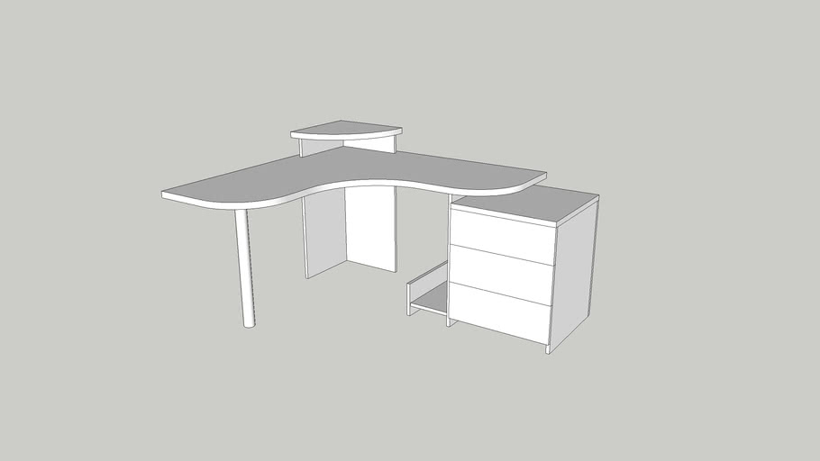 Office table | 3D Warehouse