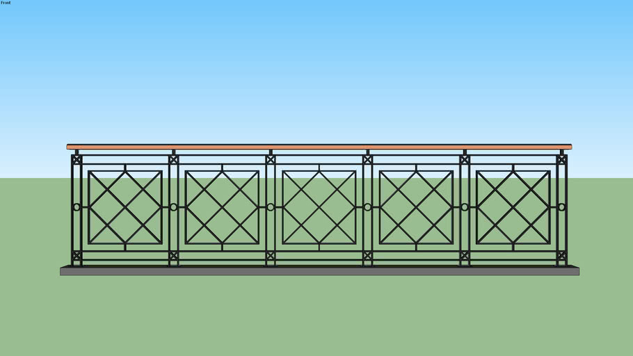 Railing 1 | 3D Warehouse