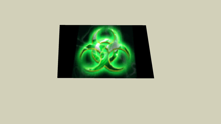 Biohazard logo picture | 3D Warehouse