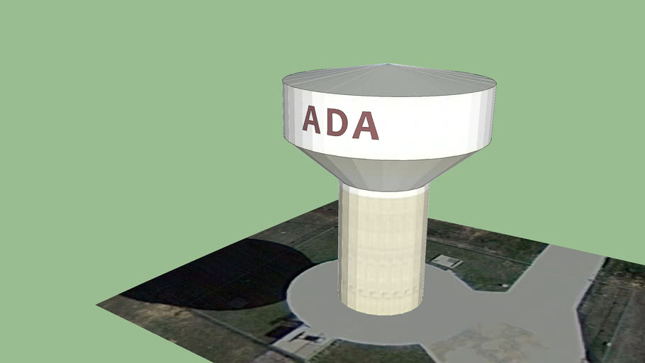 Ada Water Tower - Valley View | 3D Warehouse