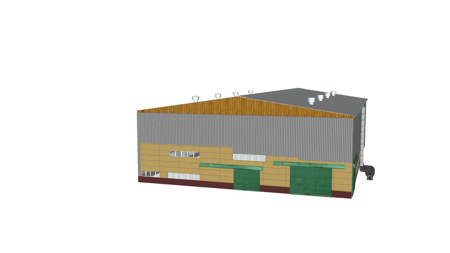 Industrial building | 3D Warehouse