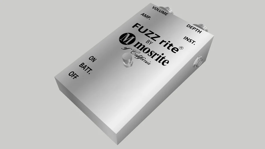 Mosrite Fuzz Rite | 3D Warehouse