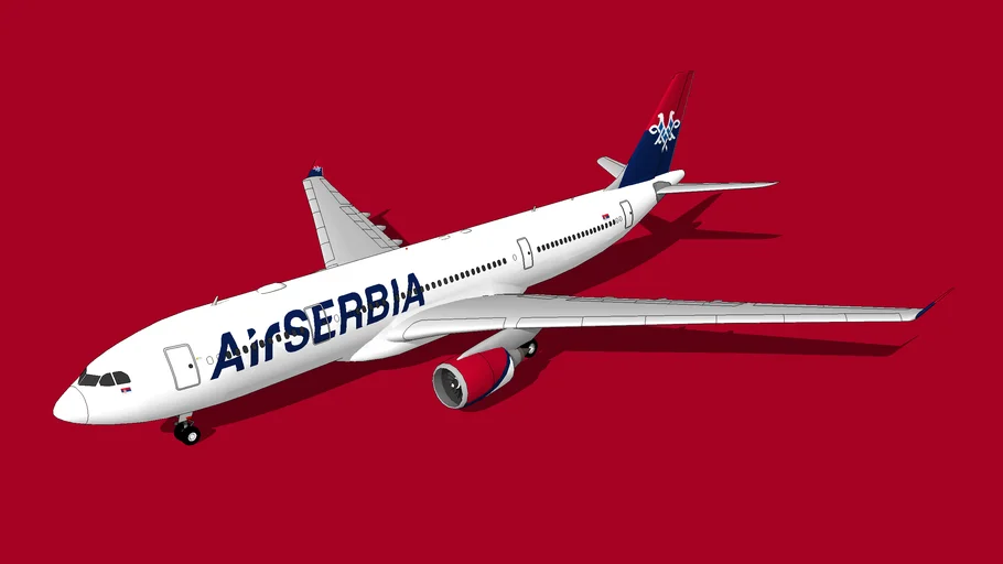 AirSERBIA Airbus A330-202 | 3D Warehouse
