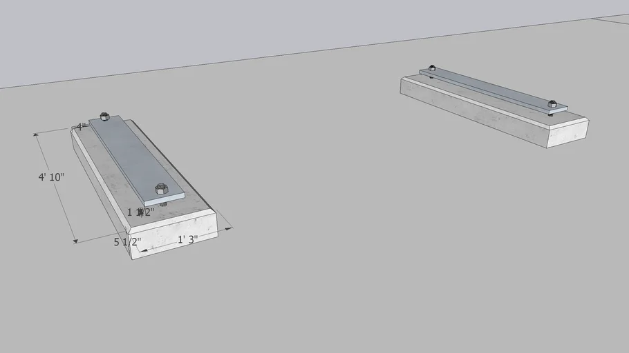 BASE CONCRETE | 3D Warehouse