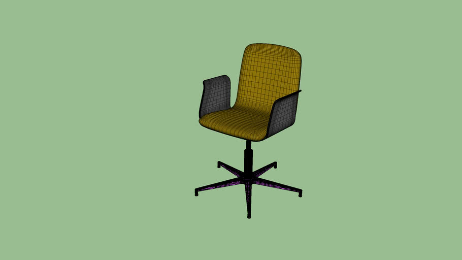 Palm chair desk Bolia | 3D Warehouse