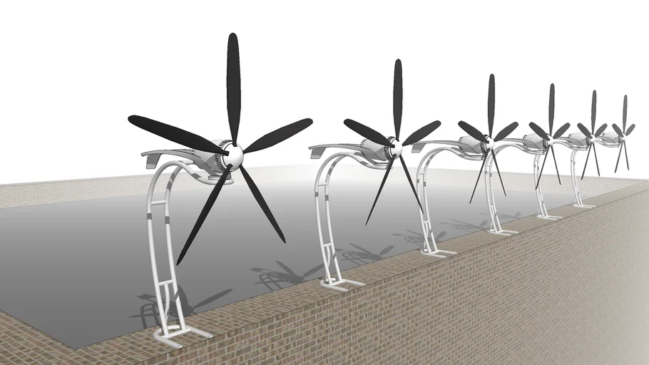 Aerovironment Wind Turbine | 3D Warehouse