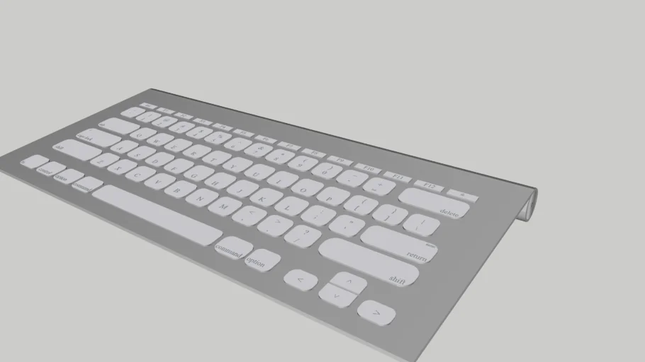 Apple Wireless Keyboard | 3D Warehouse