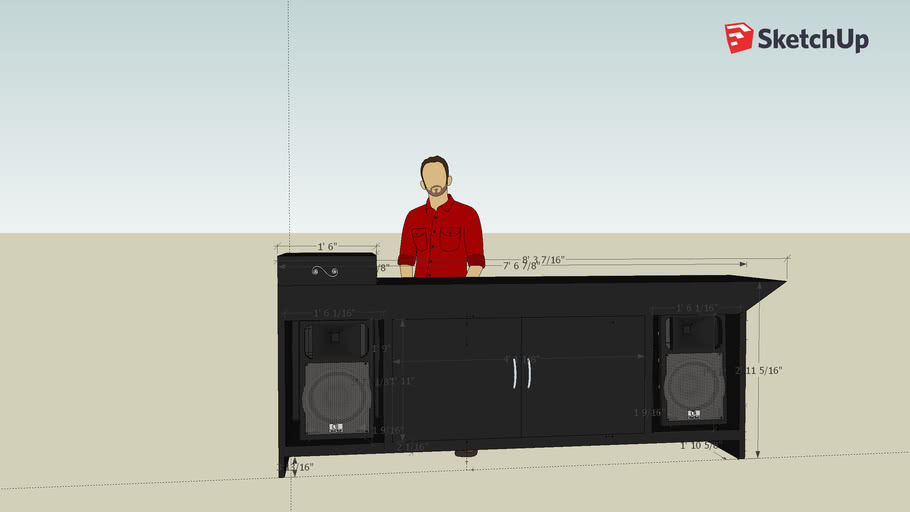 kanes speaker stand | 3D Warehouse