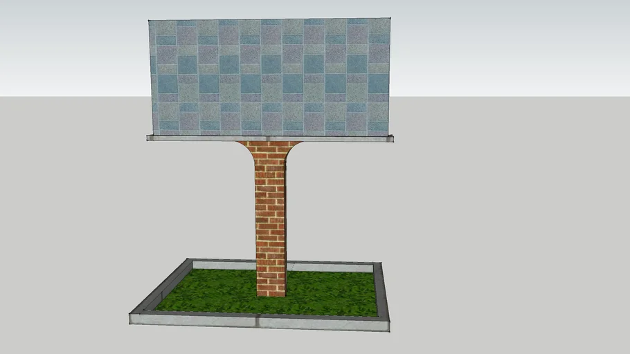 Sign 3D Model | 3D Warehouse