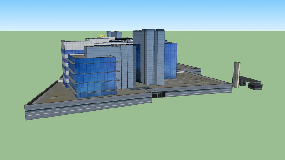 Edificios Puerta de las Naciones - Madrid | 3D Warehouse