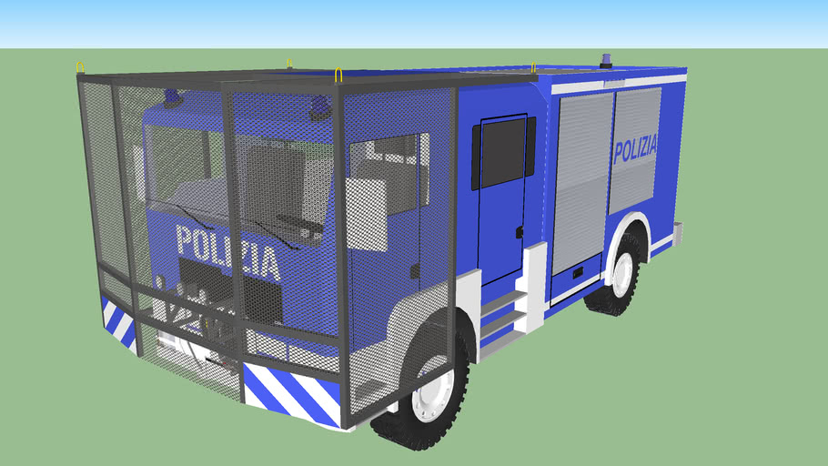 Polizia Squadra Mobile (riot patrol) Iveco Eurocargo 4x4 | 3D Warehouse