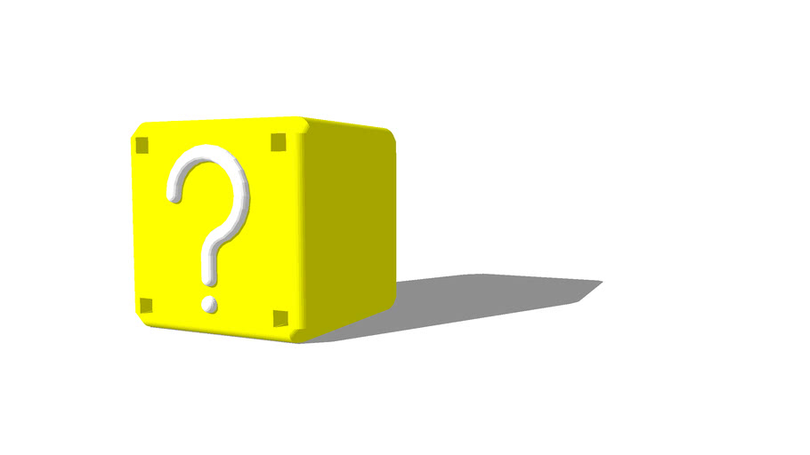 Mario ? Block | 3D Warehouse