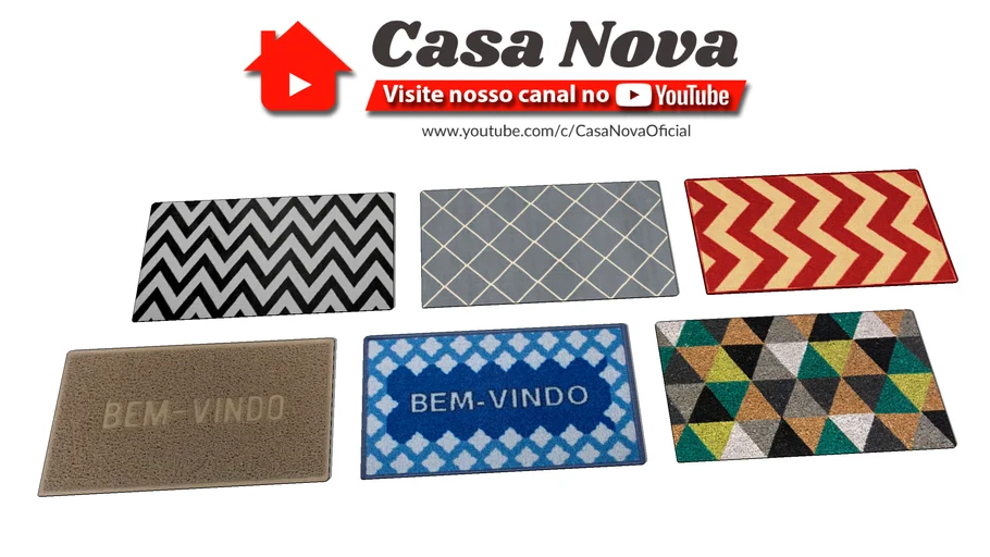 Tapete para Porta (Bem Vindo) - V.2 | 3D Warehouse