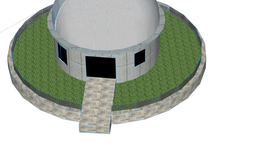 Athens Observatory Small Dome | 3D Warehouse