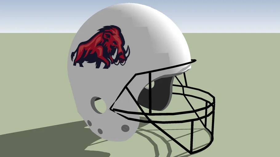 Ravensburg Razorbacks football helmet | 3D Warehouse