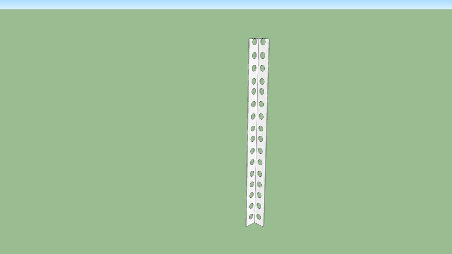 Slotted angle | 3D Warehouse