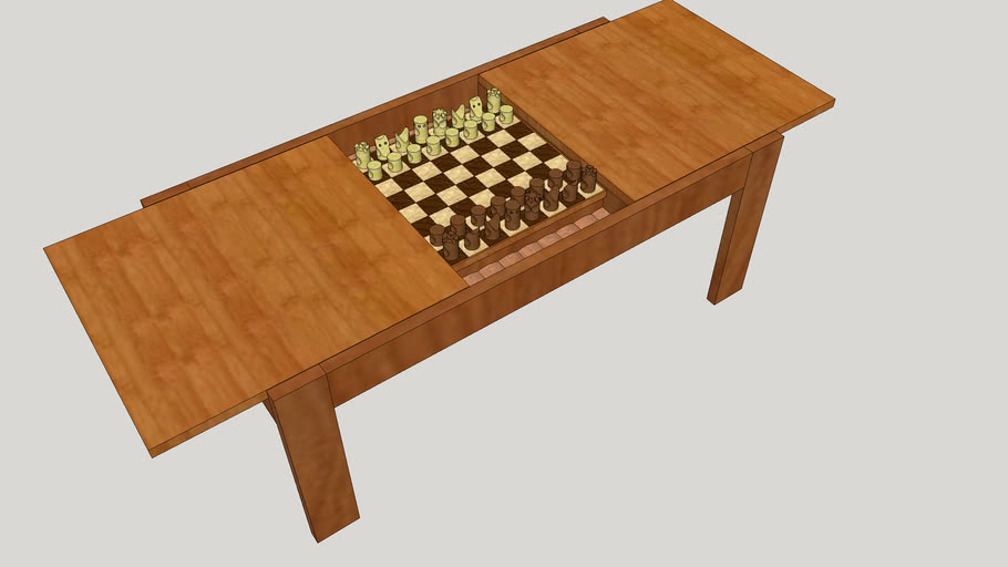 Chess Table | 3D Warehouse