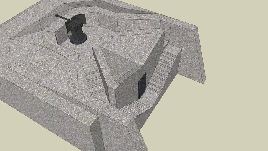 WW2 Bunker | 3D Warehouse