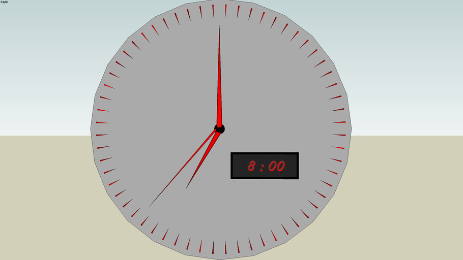 solar clock | 3D Warehouse