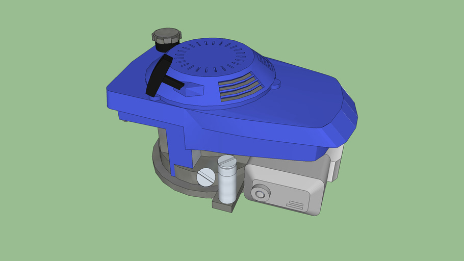 Small Vertical Shaft Engine | 3D Warehouse