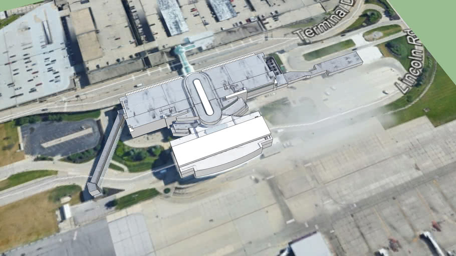 CVG Main Terminal WIP | 3D Warehouse